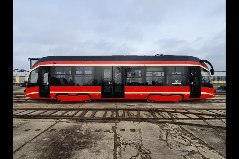 First of 10 trams delivered to Katowice | Metro Report International ...
